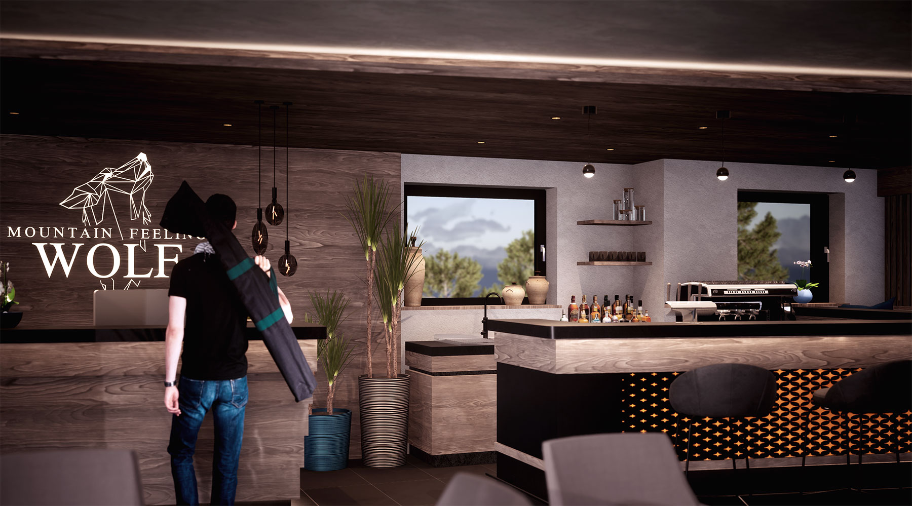 Winter and summer holidays at B&B Hotel Wolf in Val Gardena